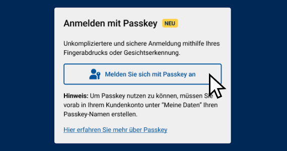 Über Passkeys